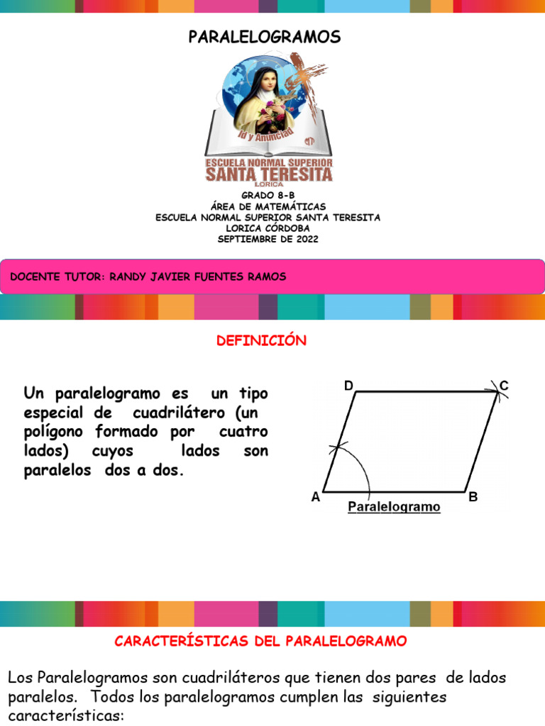 15 Paralelogramos | PDF