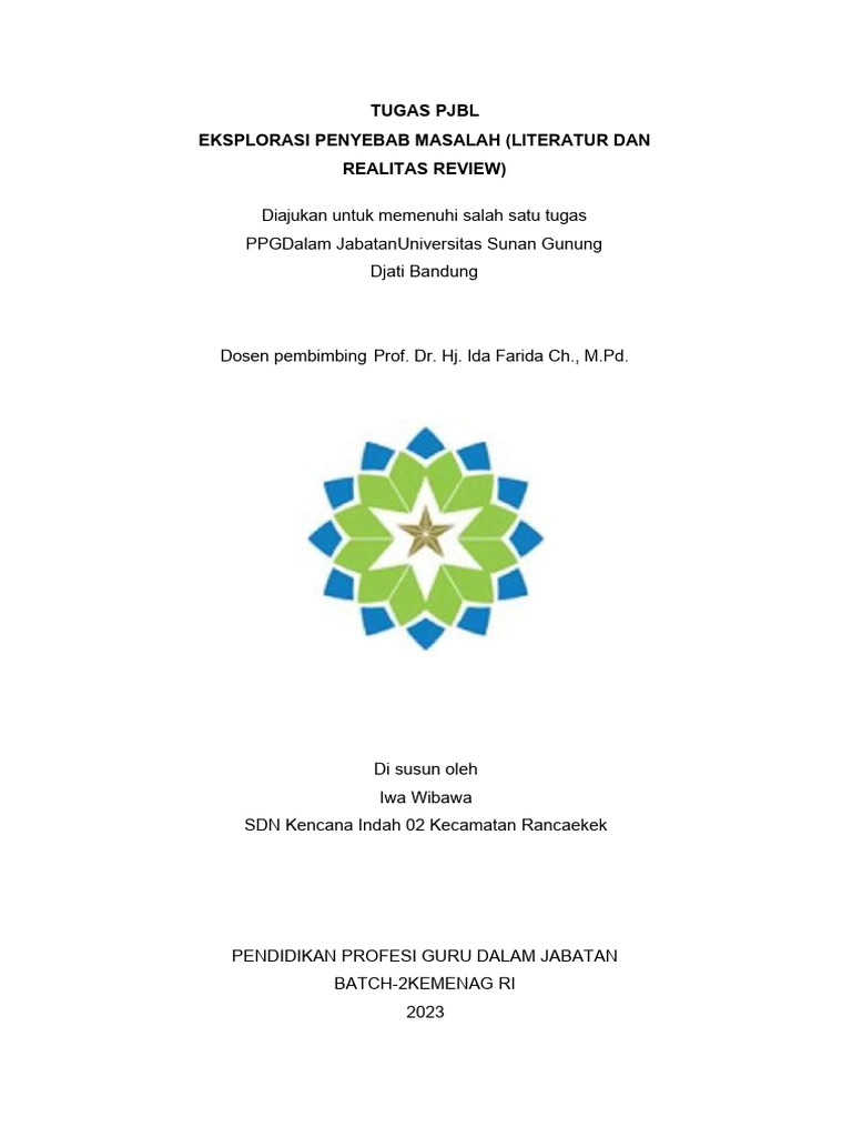 TUGAS PJBL 2 Eksplorasi Penyebab Masalah | PDF