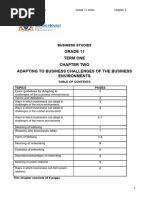 Business Studies Grade 11 TERM 2 Notes 2023 | PDF | Marketing | Goods