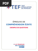 TEF Monde | PDF
