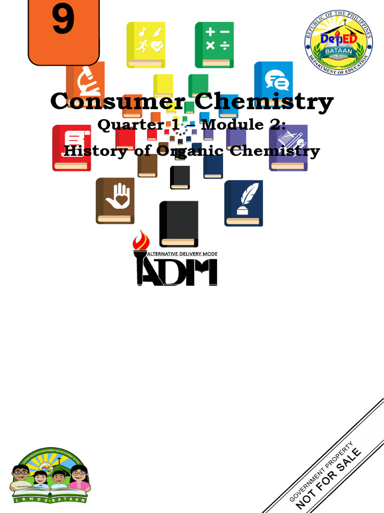 Consumer Chemistry - Q1 - Mod2 - History of Organic Chemistry Final | PDF