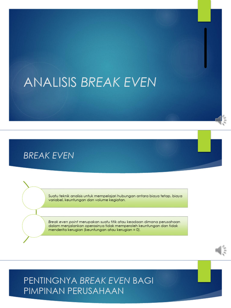 Analisis BEP | PDF