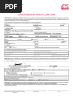 Claim Reimbursement Form PhilCare | PDF | Patient | Hospital