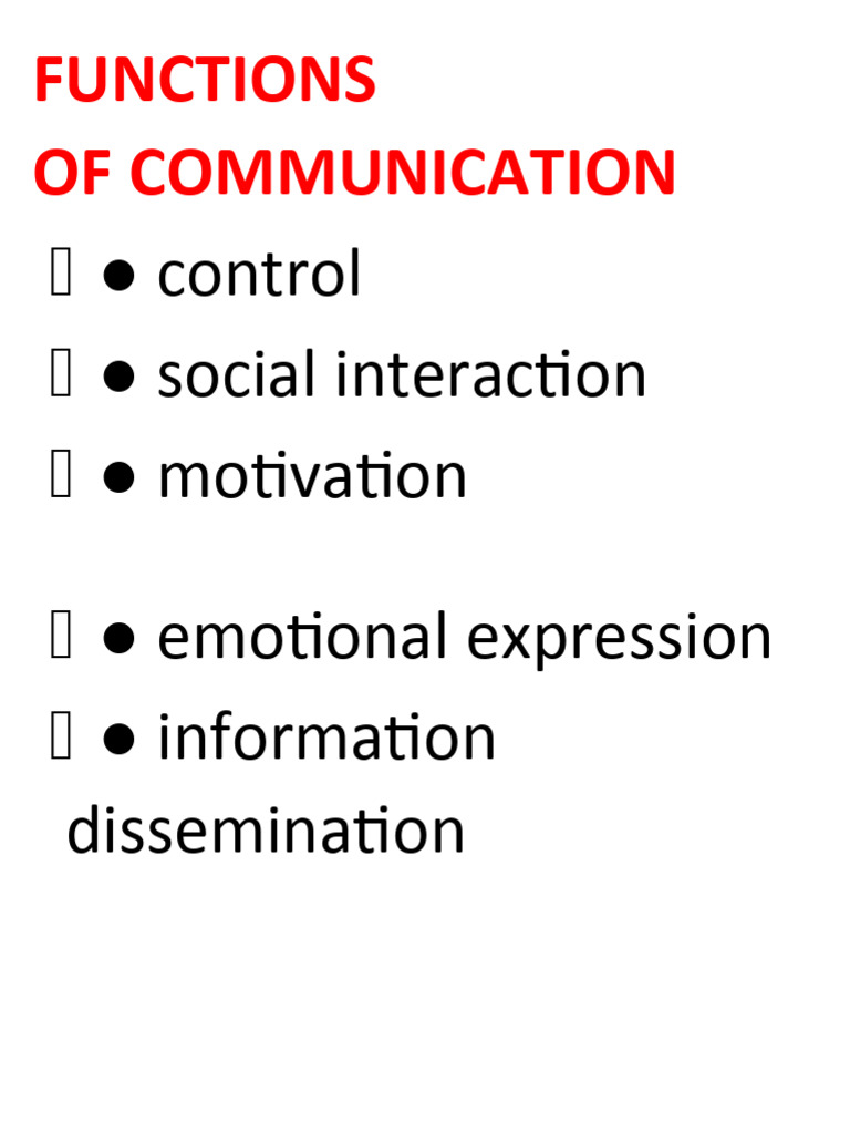 L3-Functions of Communication | PDF