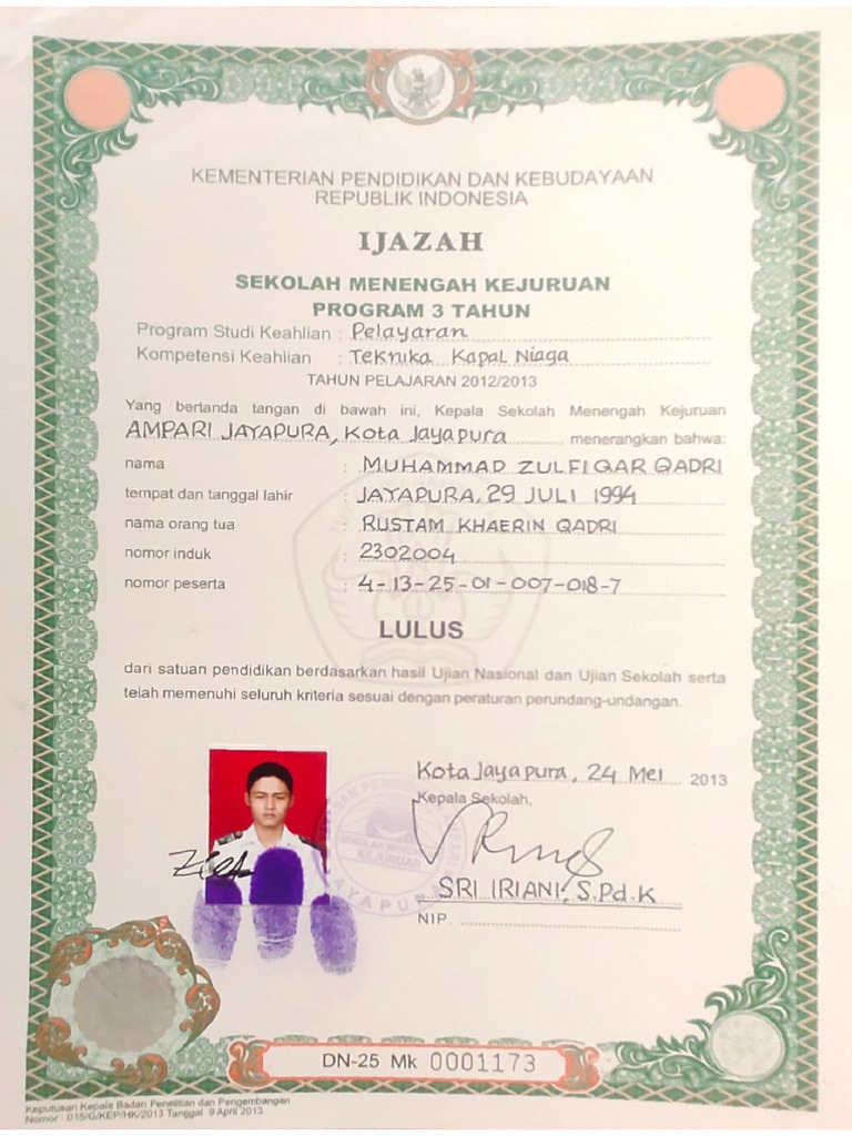 Ijazah Dan SKHUN PDF 20231011 20.00.25 | PDF