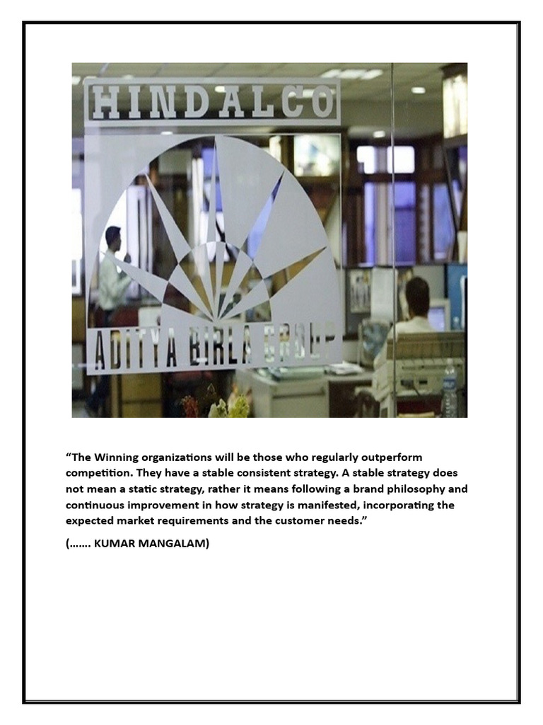 Hindalco Industries: A Leader in Aluminium and Copper | PDF | Payroll ...
