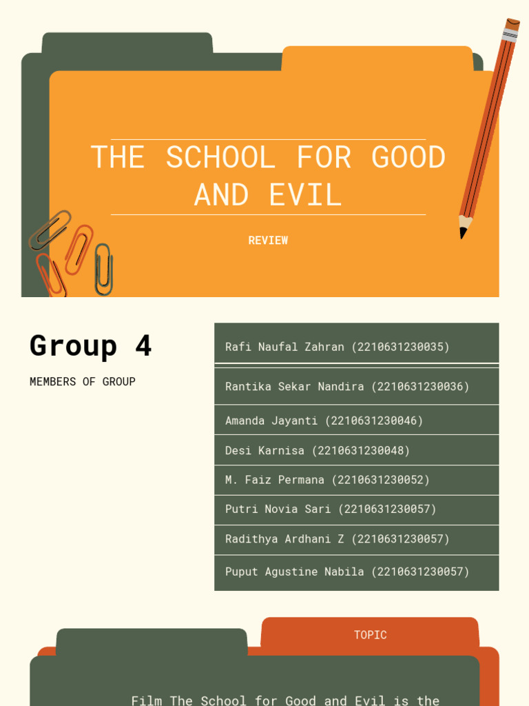 "The School for Good and Evil Film Review" | PDF | Art