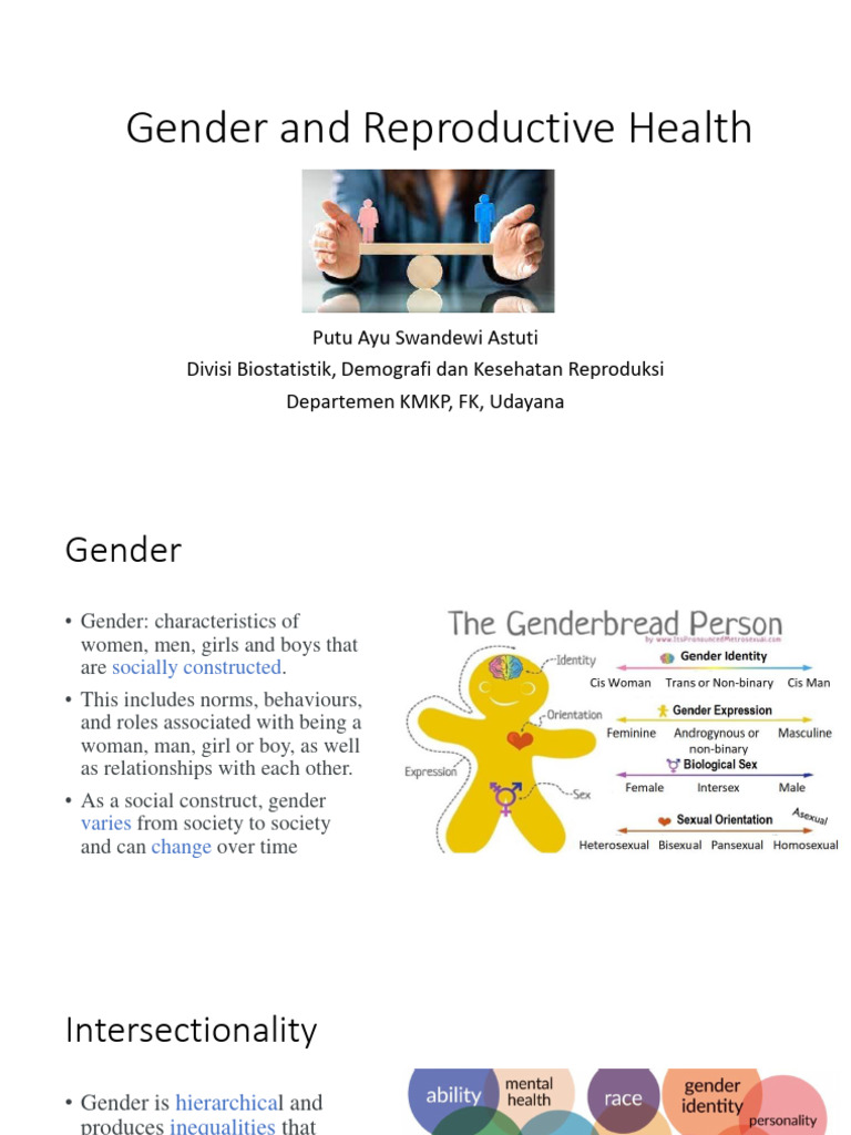 Gender and Reproductive Health | PDF | Gender | Gender Studies