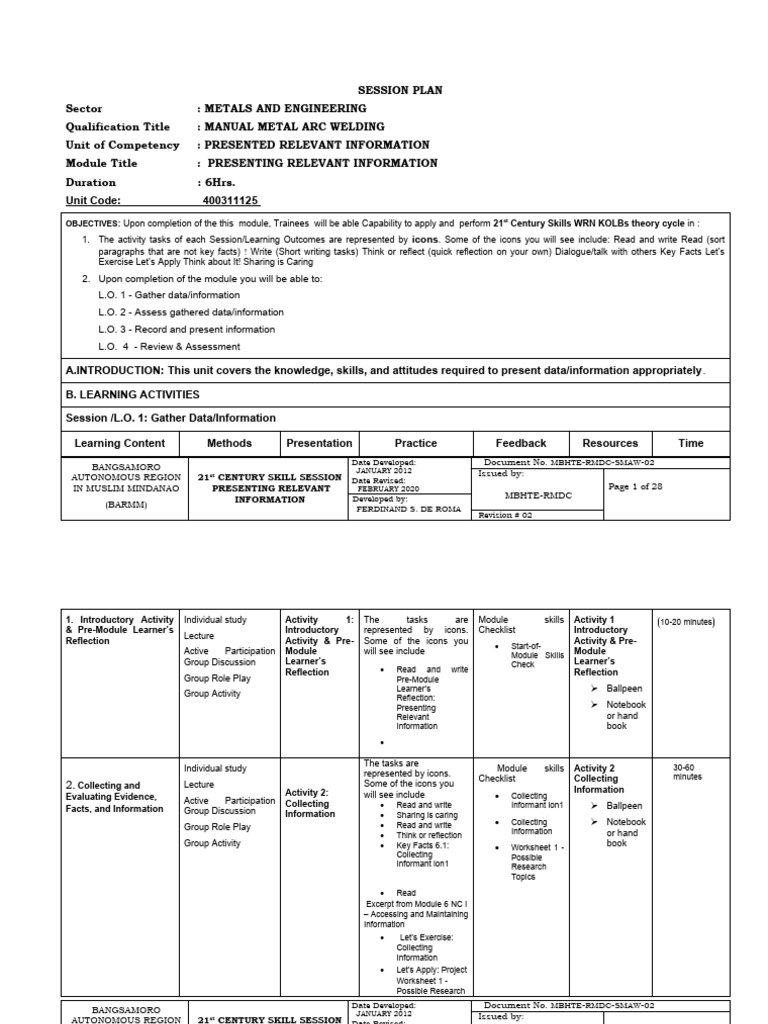 21st Skills Century Module 6 | PDF