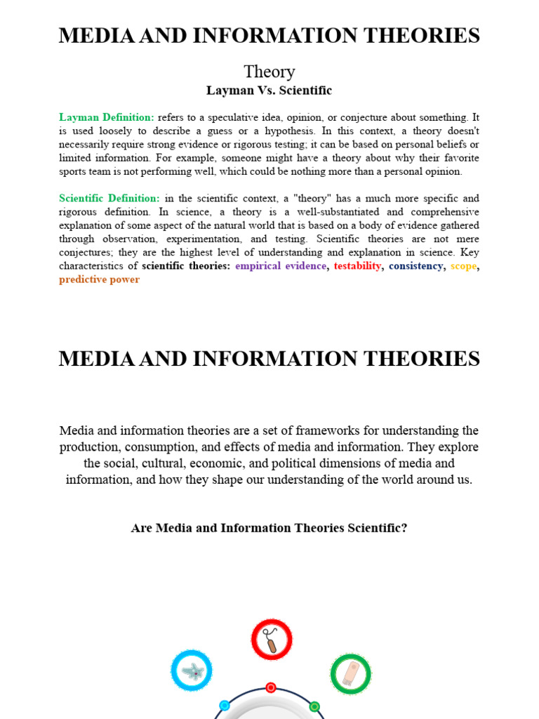 Media Theories for Academics | PDF