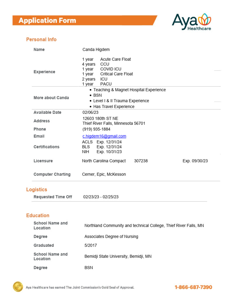 Canda Higdem Application ICU | Download Free PDF | Shock (Circulatory ...