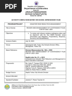 SDRRM Action Plan 2023-2024 | PDF | Emergency Management | Occupational Safety And Health