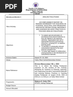 TRF Sample Practice Objective 6 9 | PDF | Learning | Teachers