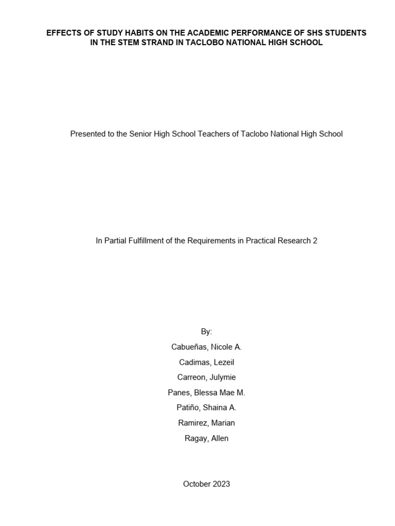 PR2 Draft 2 | PDF | Learning | Learning Styles