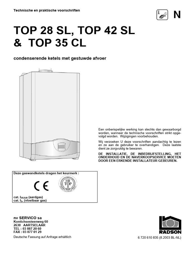 Radson TOP SL/CL | PDF