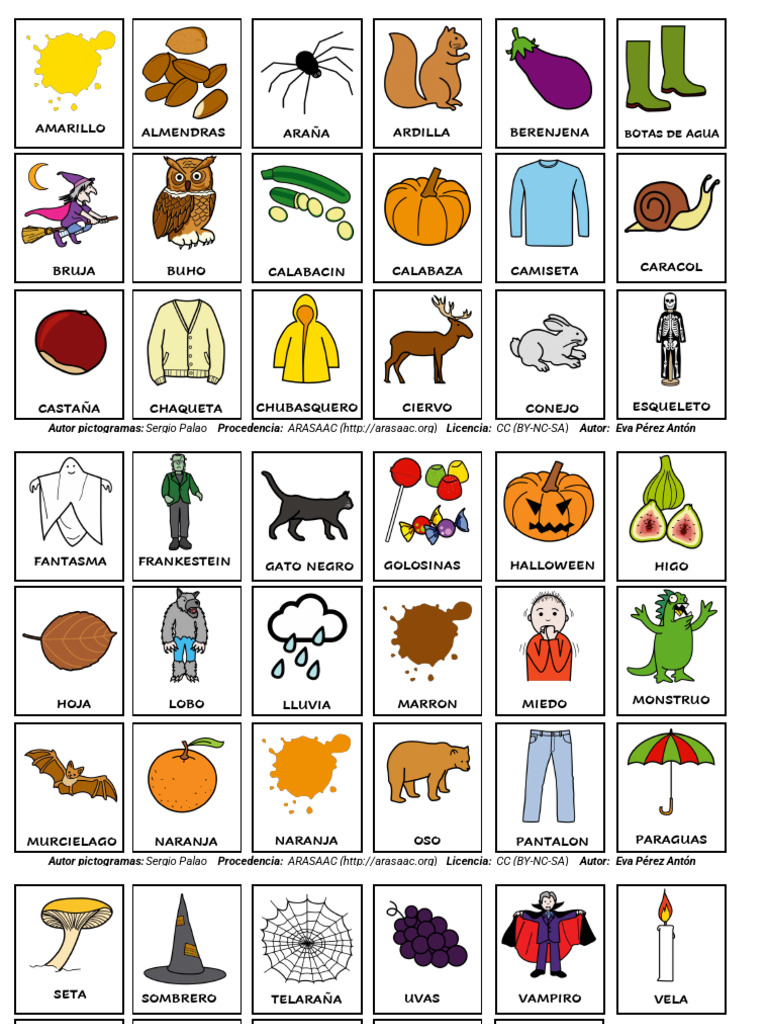 Fichas de Otoño para Infantil | PDF
