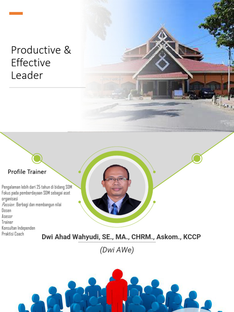 Effective & Productive Leader | PDF