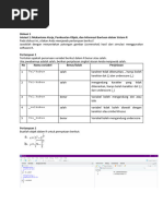 Contoh Matriks Singular dan Simetri | PDF