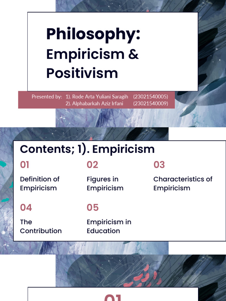 Kelompok 8-Empirisme Dan Positivisme | PDF