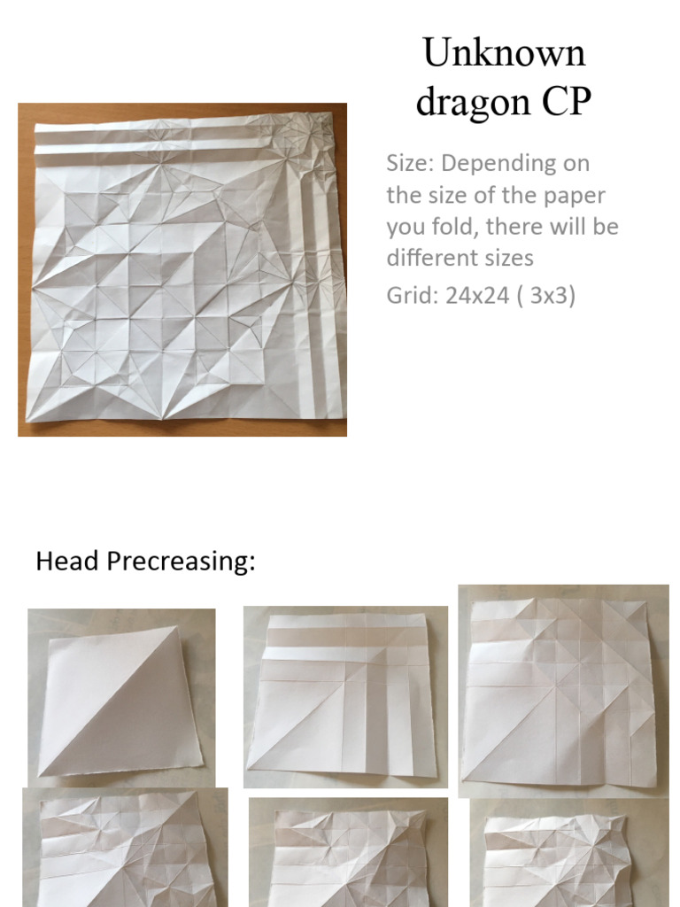 Dragon CP Folding Techniques | PDF