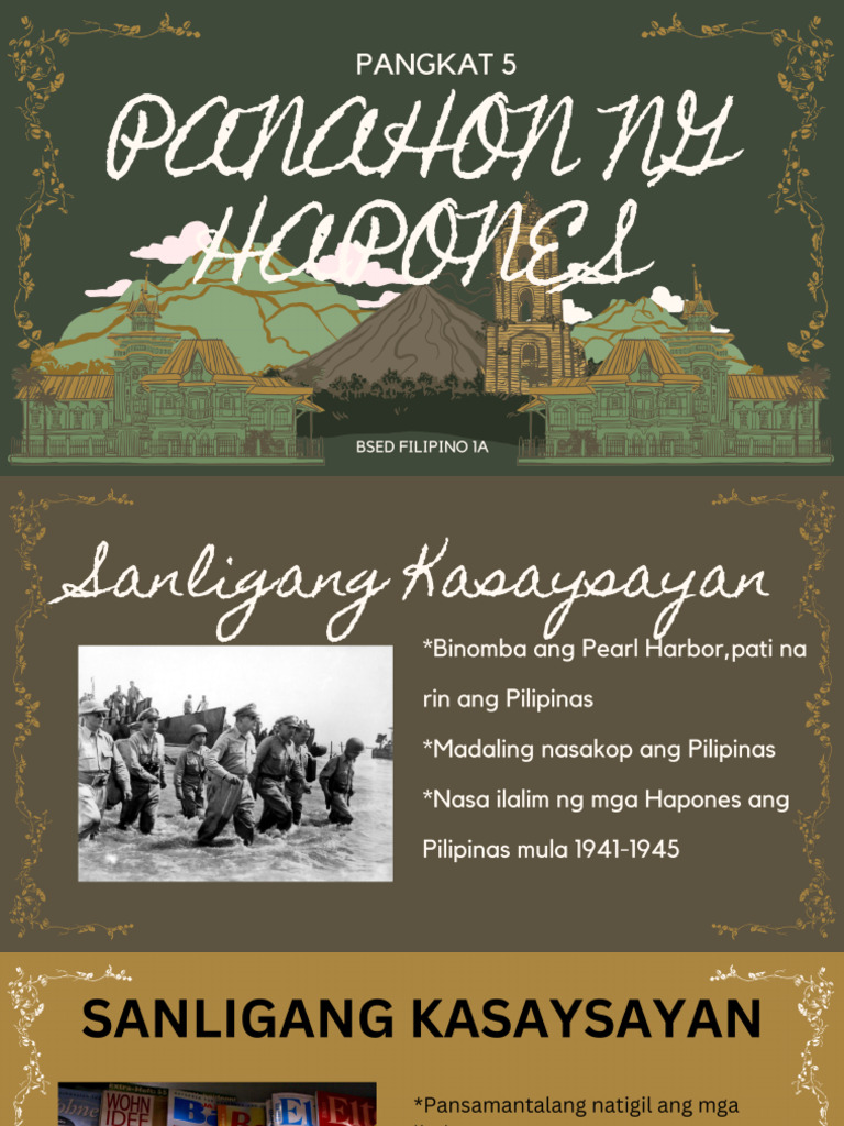 Panahon NG Hapones | PDF