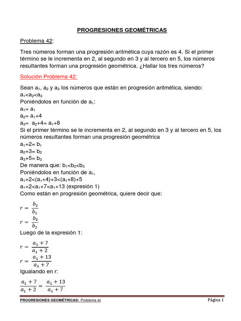 Progresiones 2 | PDF