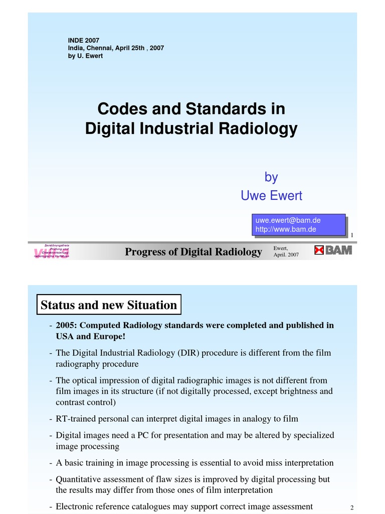 Digital Radiography and Standard | PDF | Signal To Noise Ratio | Welding