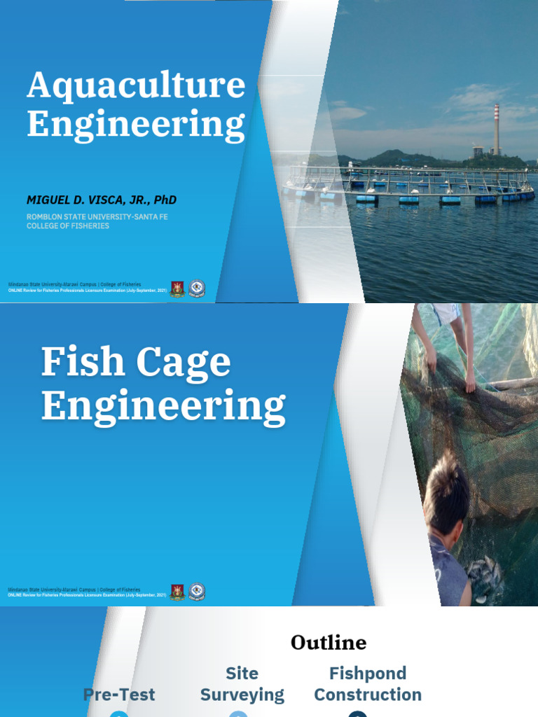 Day 27 - Aquaculture Engineering - Session 2 | PDF | Science & Mathematics