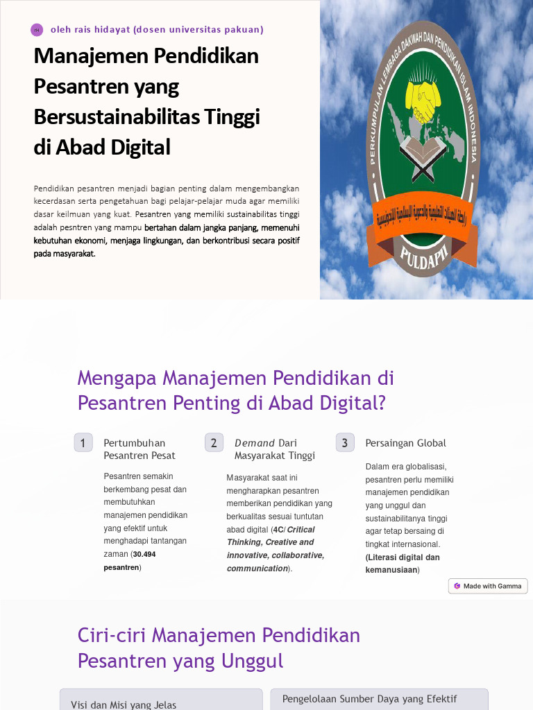 Muktamar2 PULDAPII | PDF