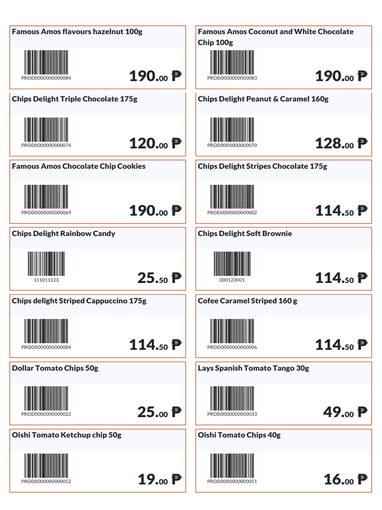 Product Label PDF | PDF | Potato Chip | Food Industry