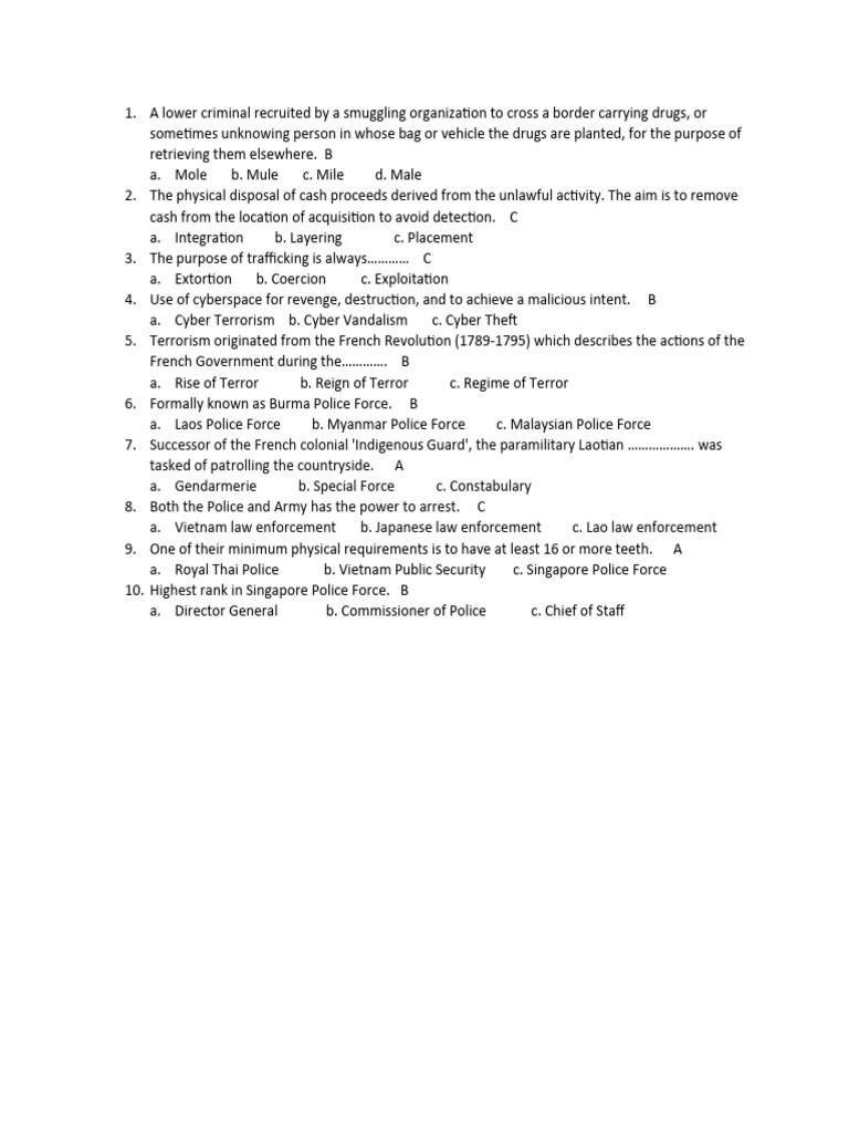 Lea 2 Question | PDF