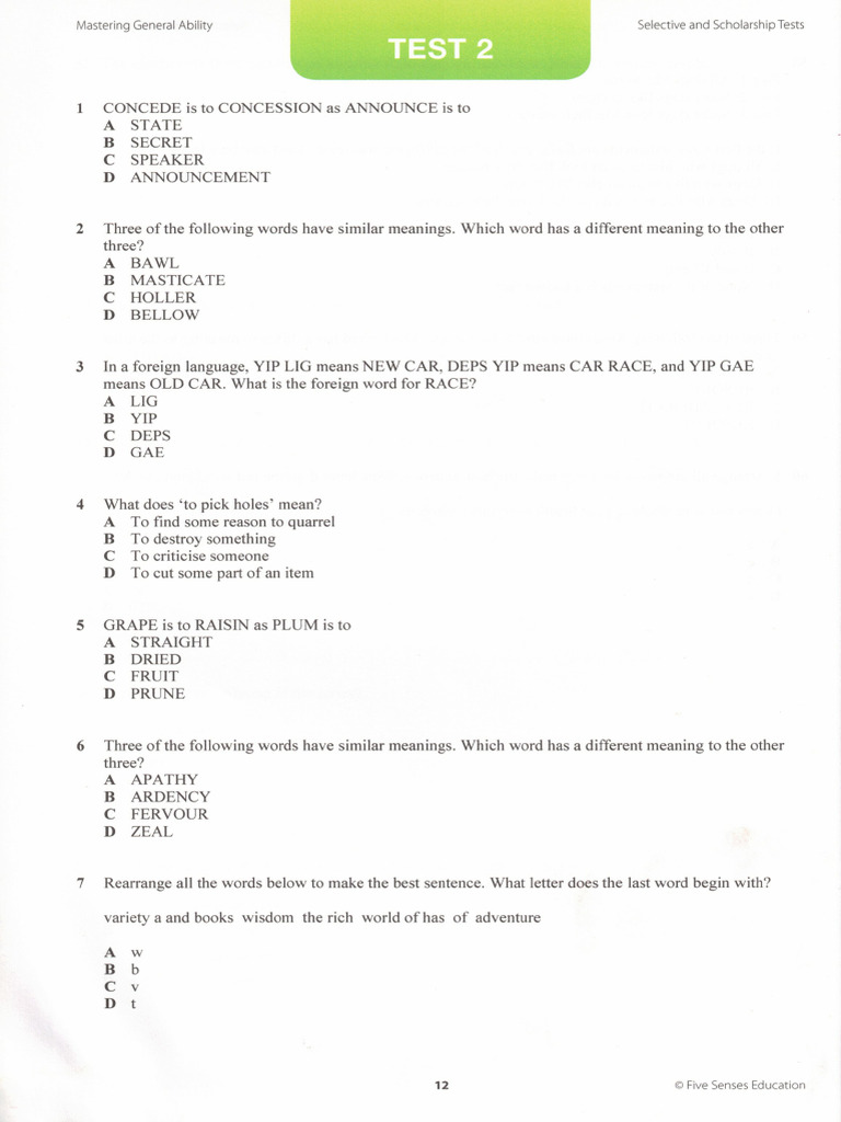 Test 2 | PDF