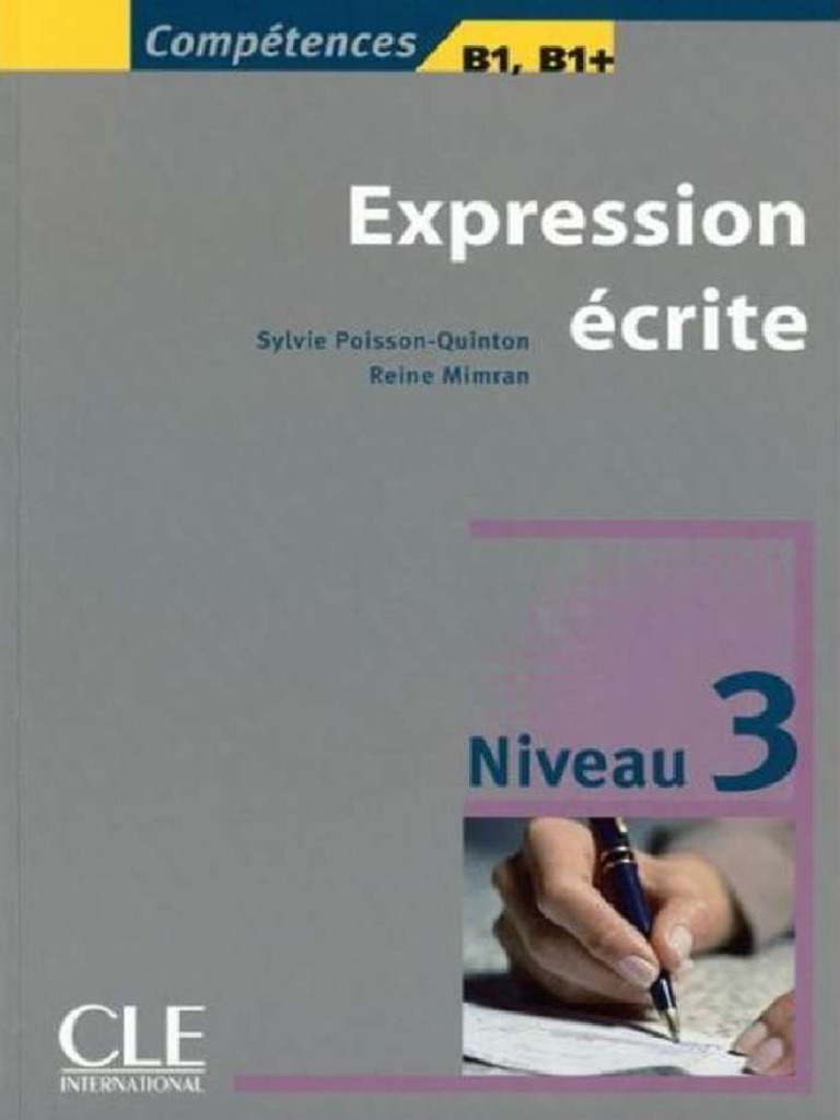 Expression Écrite 3 B1 | PDF