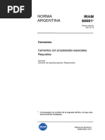 IRAM 50000 - CEMENTOS - Cementos para Uso General - Composición y ...