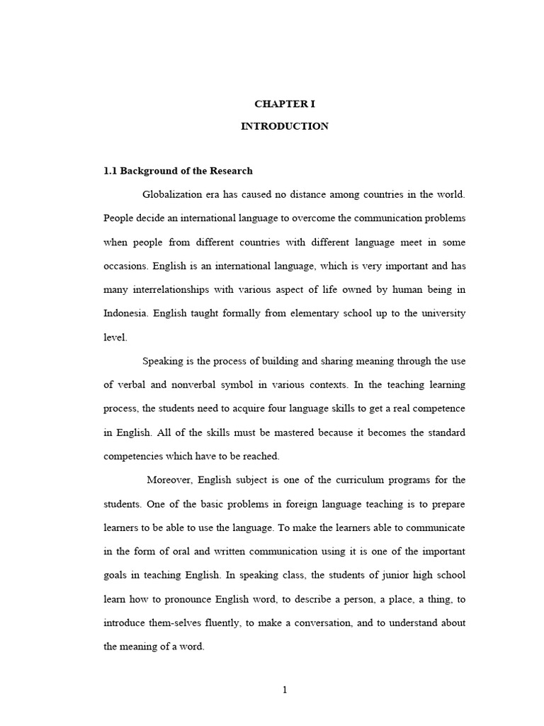 Enhancing English Speaking Skills in Junior High | PDF | Fluency | Teachers