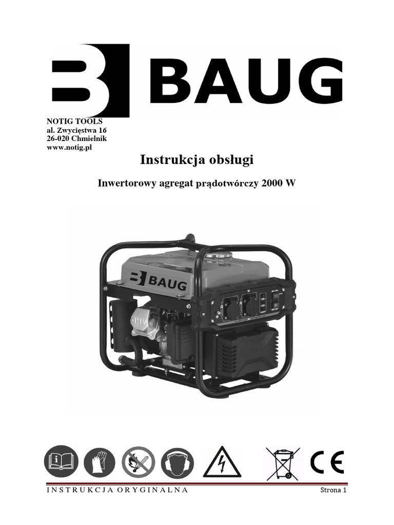 instrukcja-B1001-generator (2) | PDF