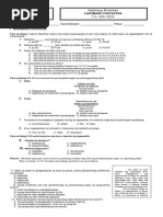 Filipino 10 SLMs 3rd Quarter Module 1 | PDF