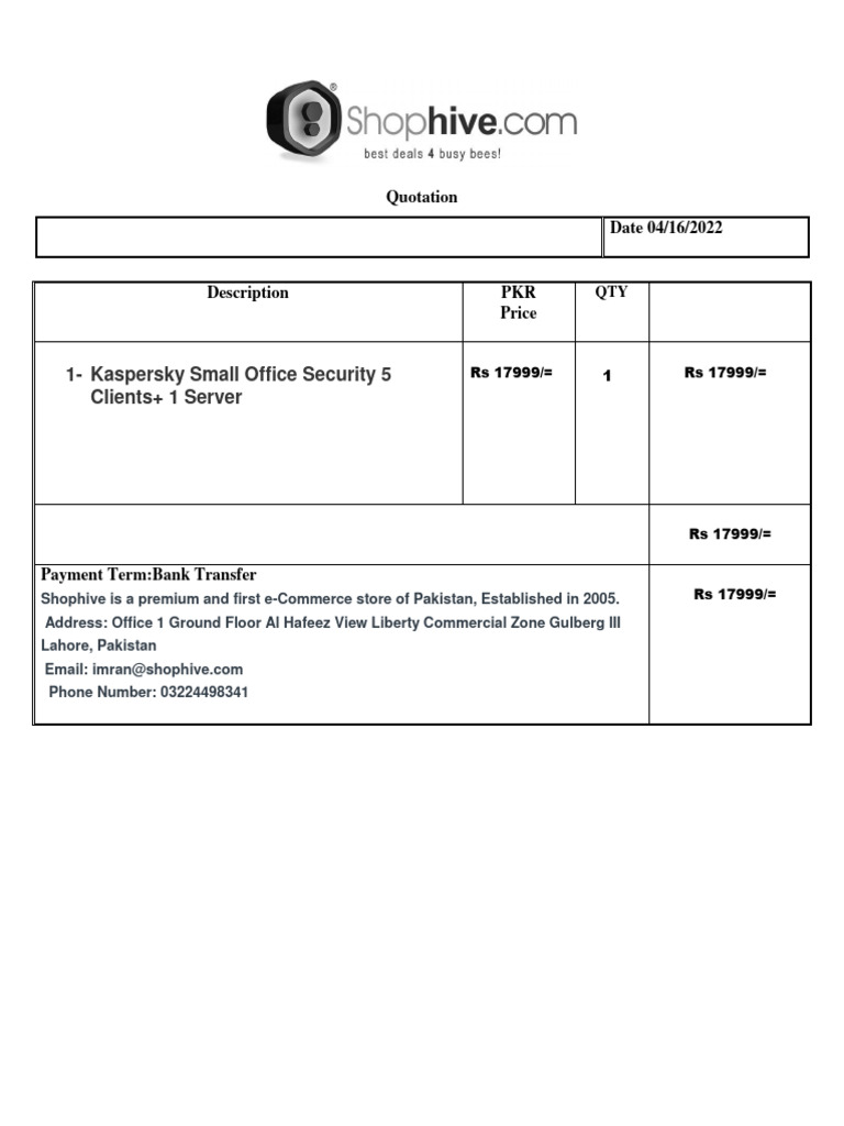Kaspersky Small | PDF