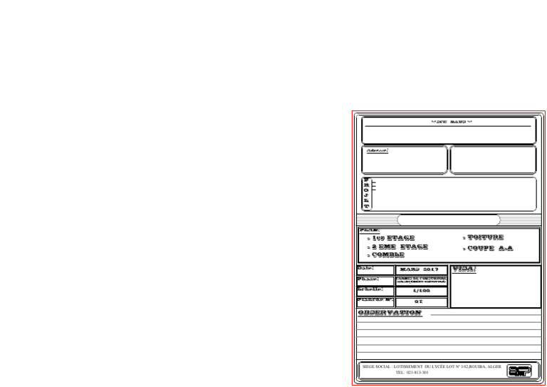Exemple Cartouche | PDF