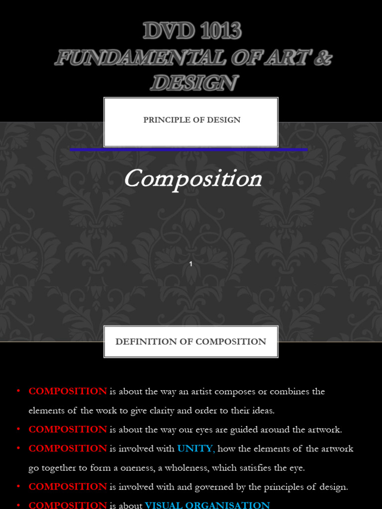Principles of Composition in Design | PDF | Composition (Visual Arts ...