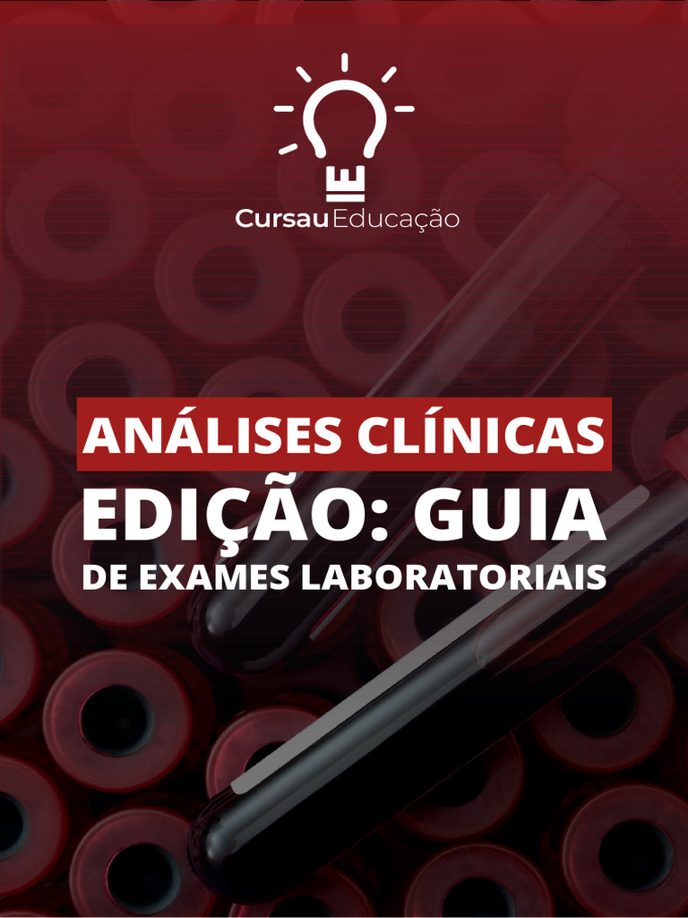 eBook Guia de Exames Laboratoriais | PDF | Especialidades médicas | Química