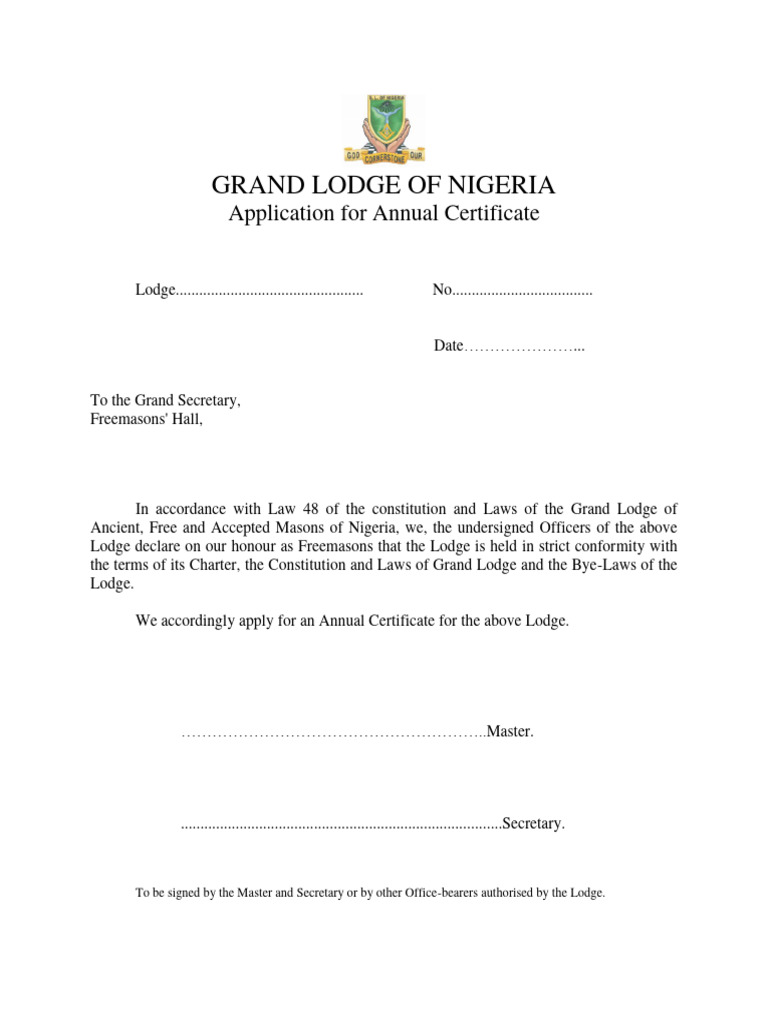 GLN Returns Form | PDF | Masonic Lodge | Freemasonry