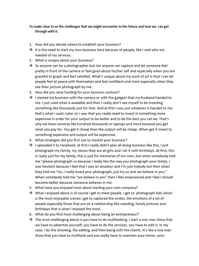 Applied Economics (Interview) | PDF