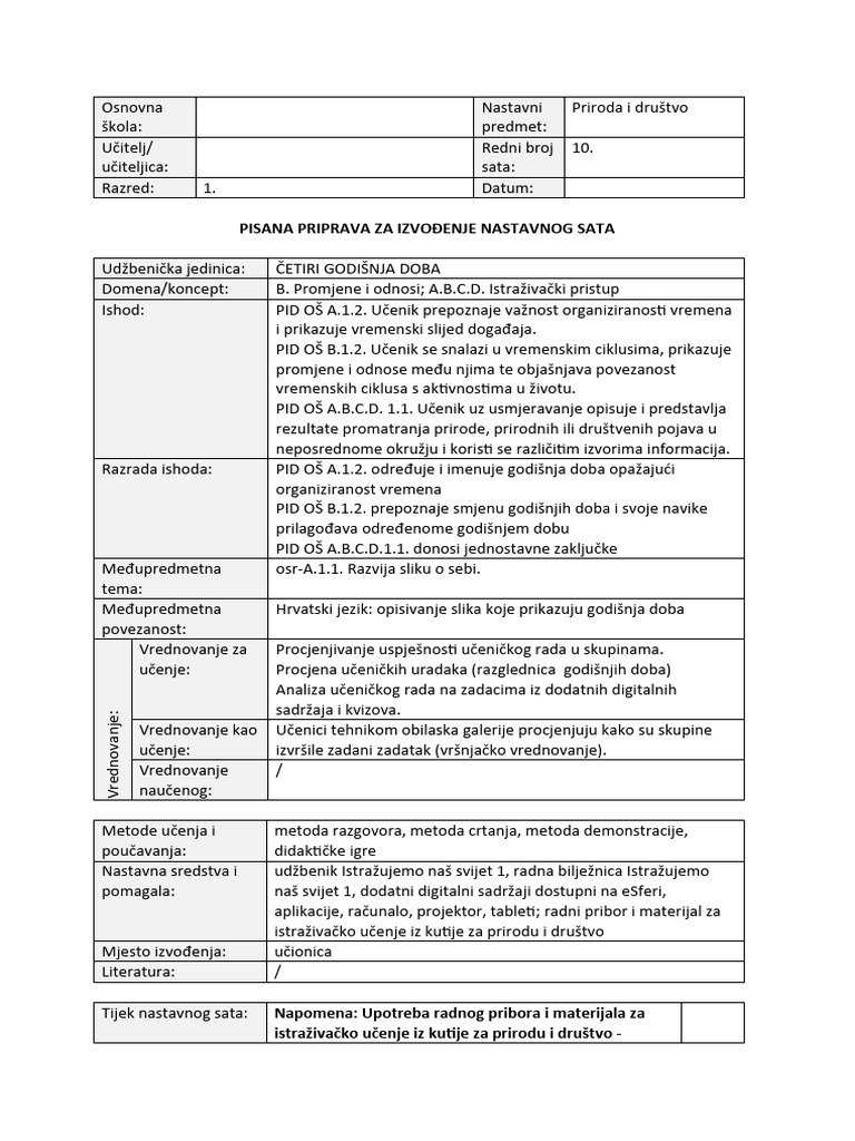 010 Cetiri Godisnja Doba | PDF