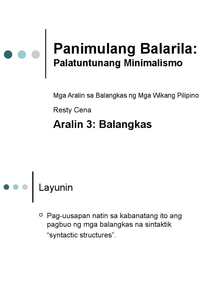 Tcscs Balangkas | PDF