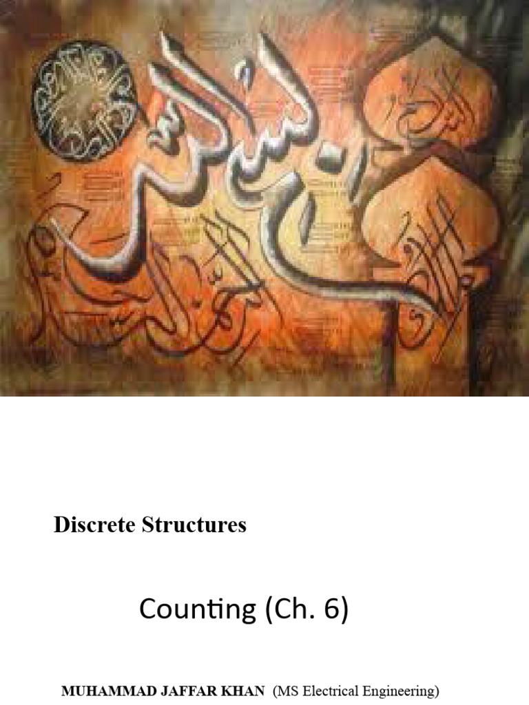 Counting Principles in Discrete Structures | PDF | Applied Mathematics ...