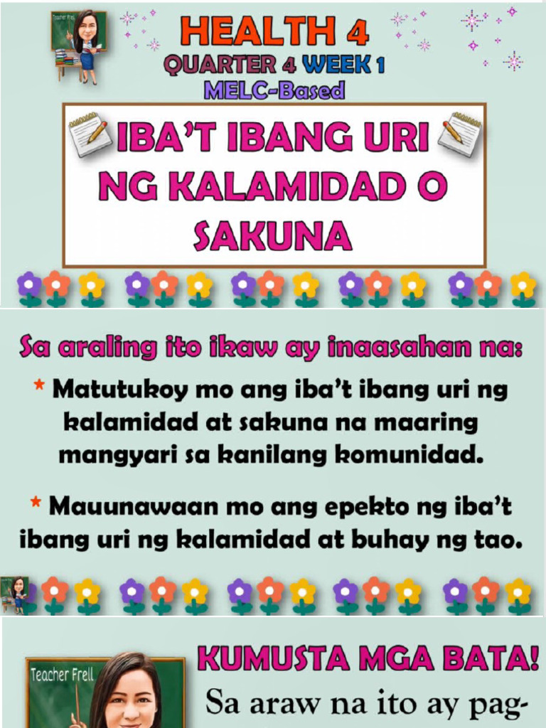 Q4-Health Week 1 | PDF