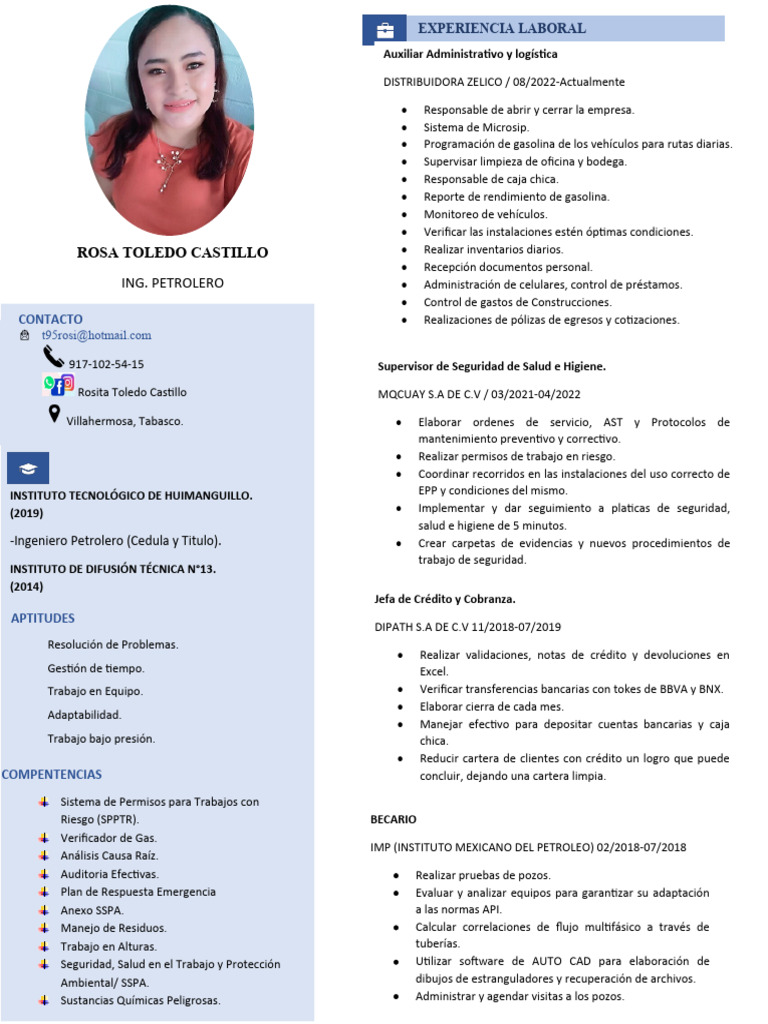 Cv. Rosy | PDF