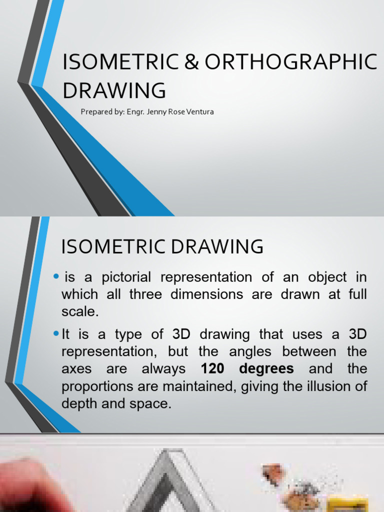 Isometric and Orthographic Drawing | PDF
