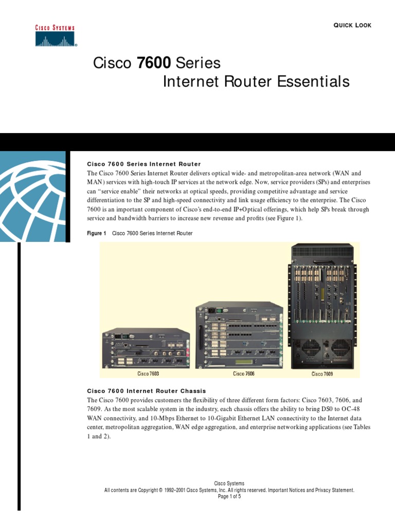 Cisco 7606 Chassis | informacionpublica.svet.gob.gt